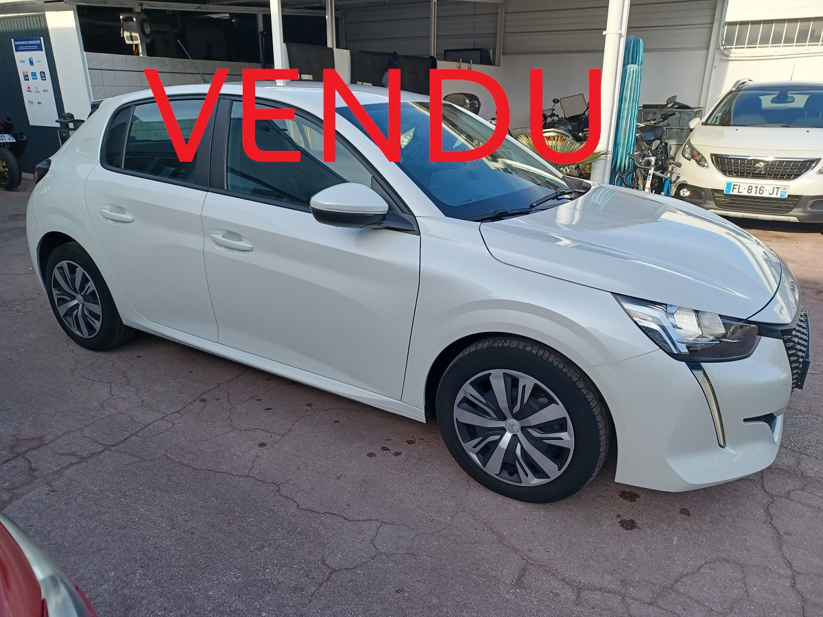PEUGEOT 208 ACTIVE 100 ch - Garage Herbet Toulon - Citroën et Peugeot
